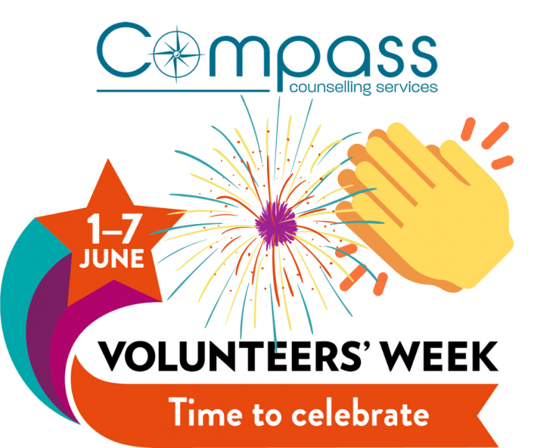 Volunteer's Week - 1st -7th June 2020 - Compass Counselling